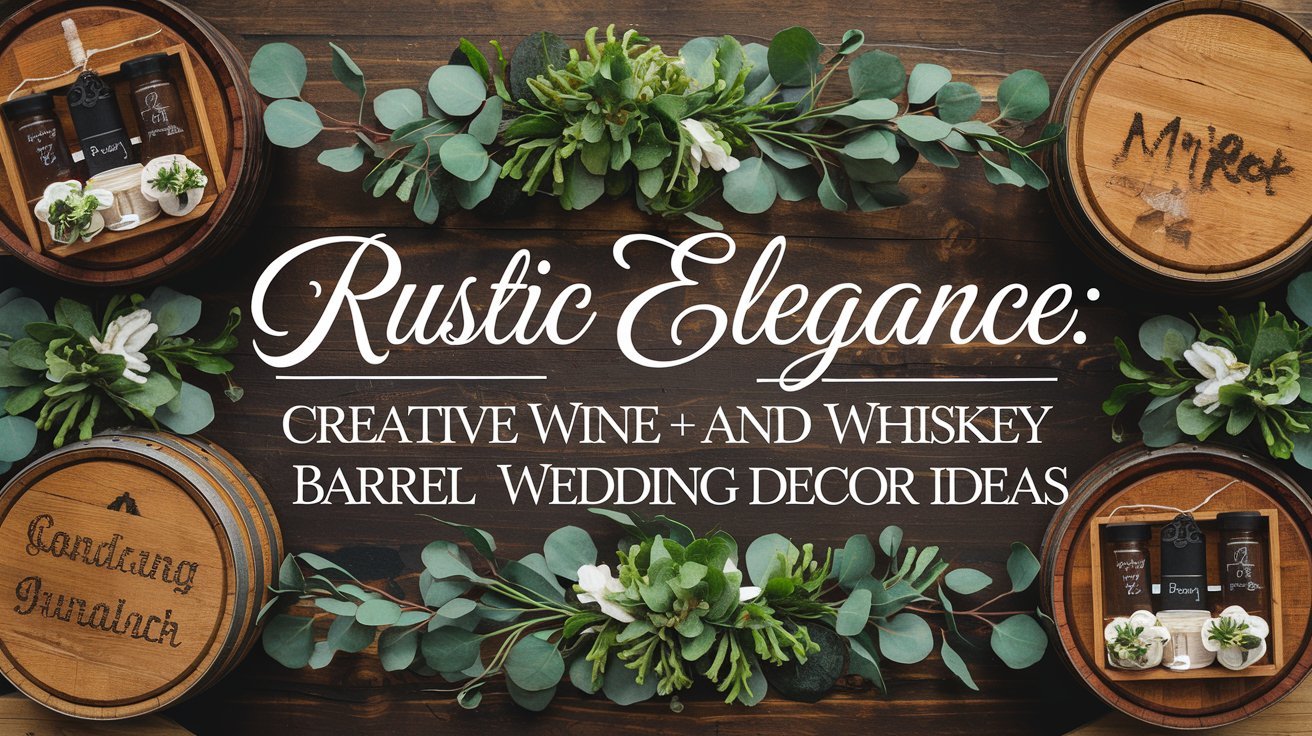 Rustic Barrel Wedding Decor Ideas for a Timeless Celebration